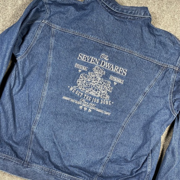 Disney | Jackets & Coats | Vintage Disney Seven Dwarfs Jacket Mens ...